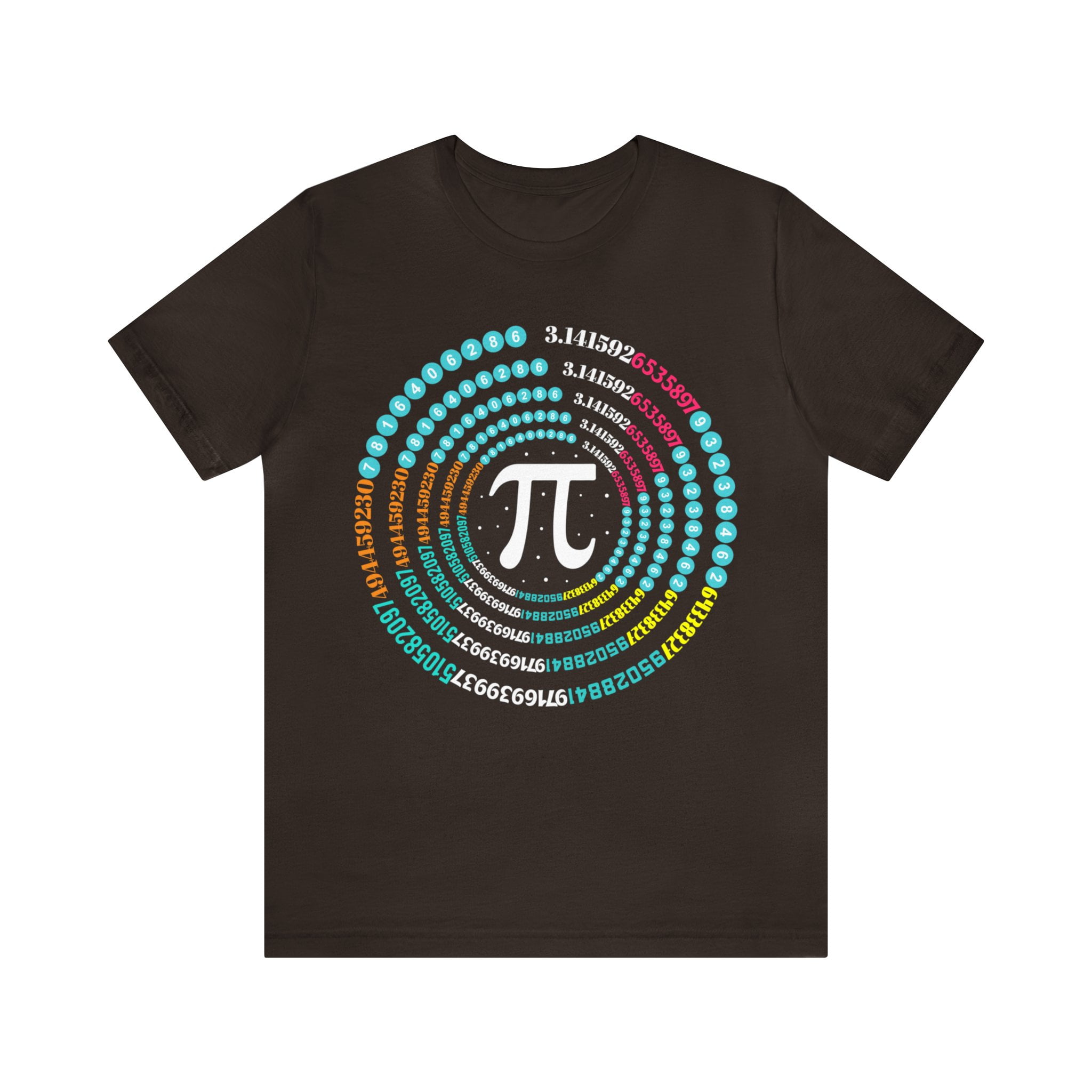 Pi Day Spiraling Digits of Pi T-Shirt - Walmart.com