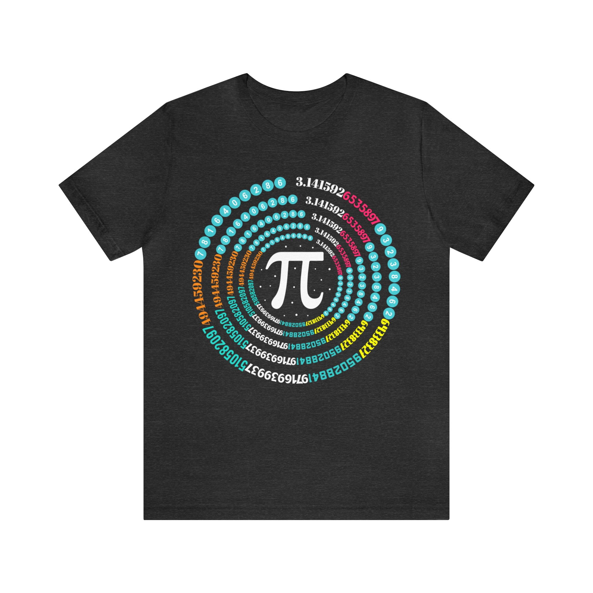 Pi Day Spiraling Digits of Pi T-Shirt - Walmart.com