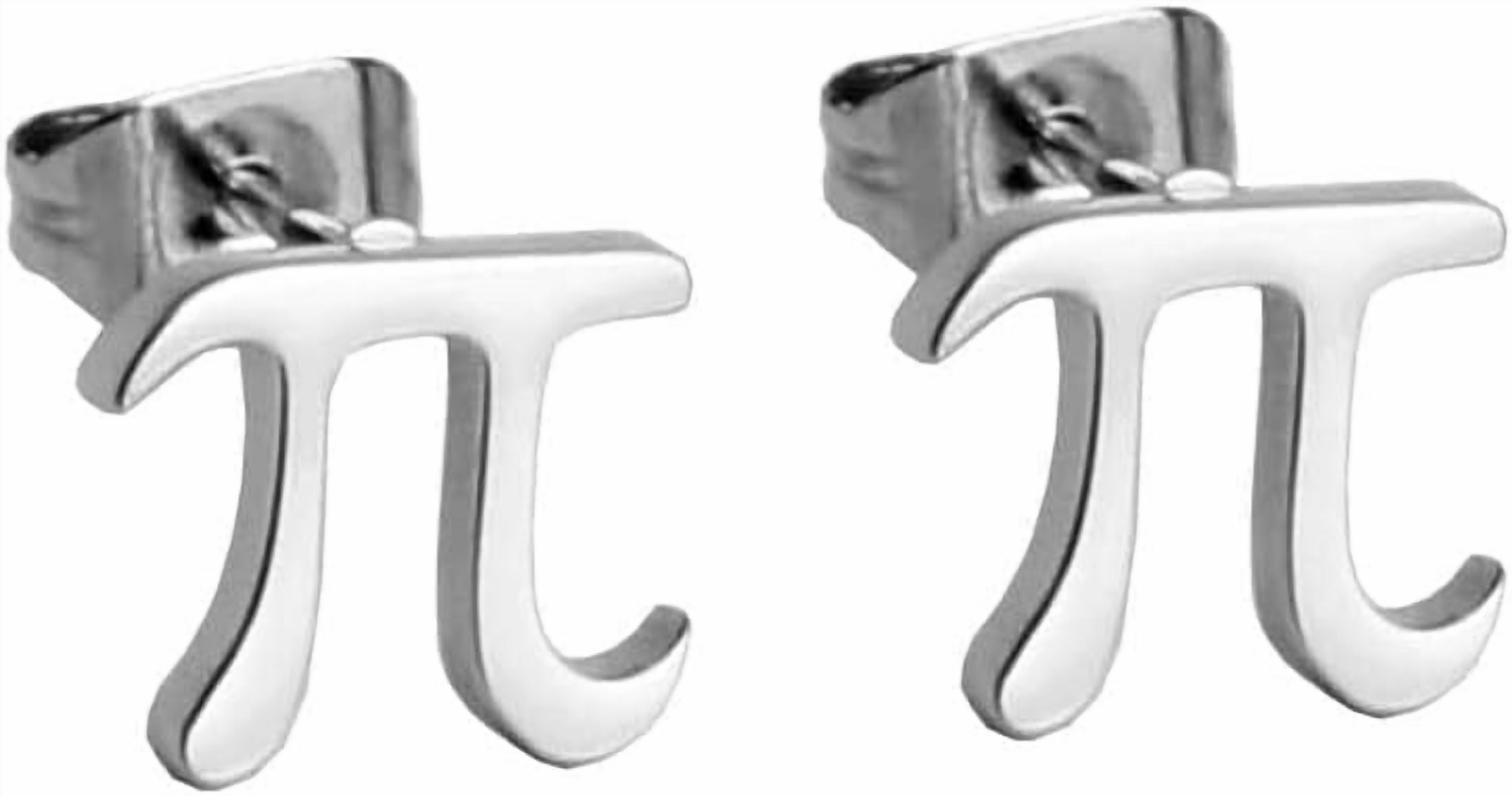 Pi Infinity Symbol Earring Dainty Greek Alphabet Letter Stud Earring ...