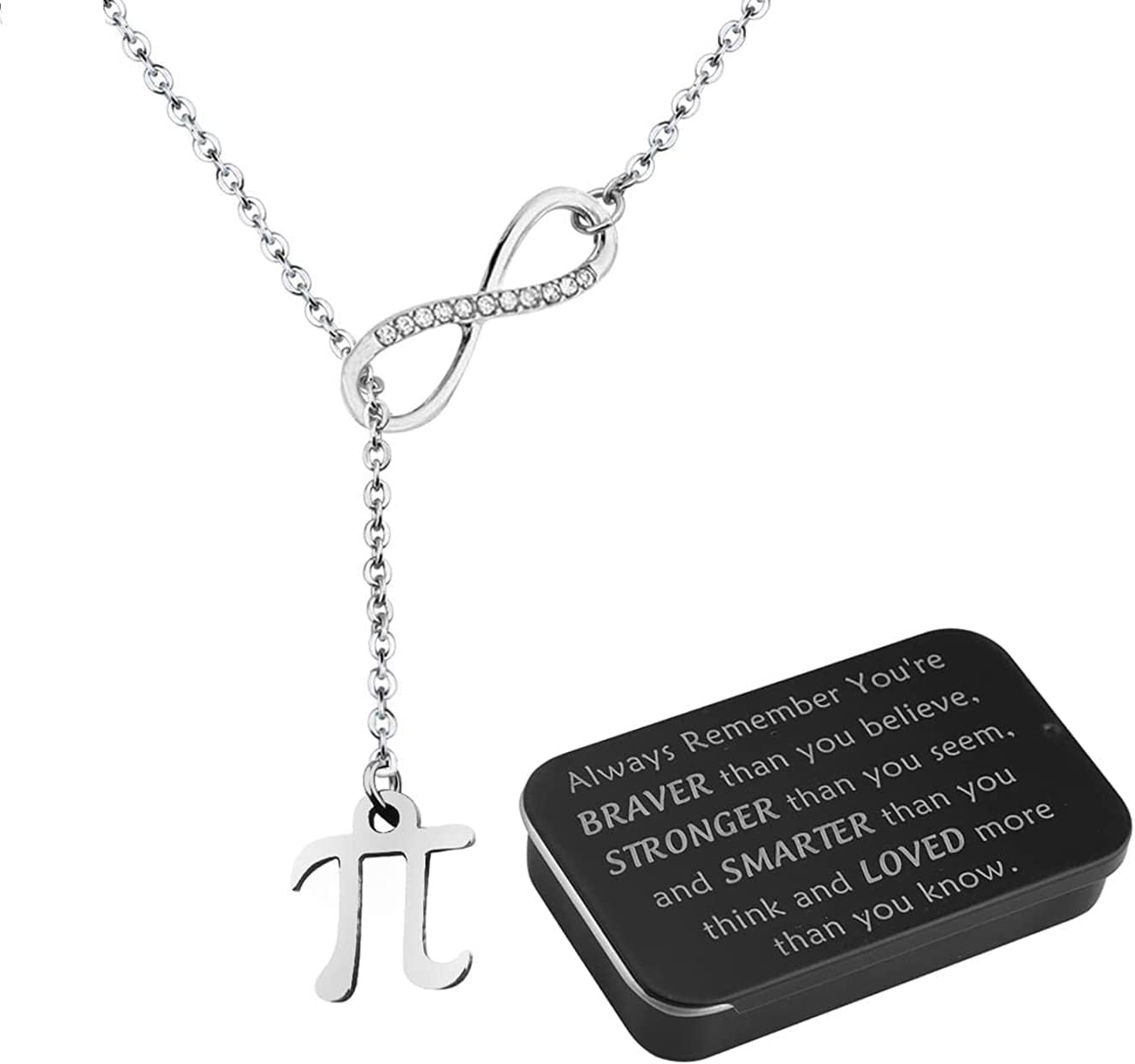 Pi Necklace Pi Symbol Necklace Pi Pendant Jewelry Necklace Math Teacher ...