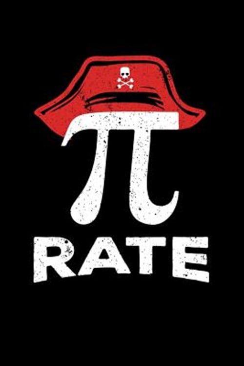 Pi Rate: 120 Pages I 6x9 I Graph Paper 5x5 I Funny Mathematics Constant ...
