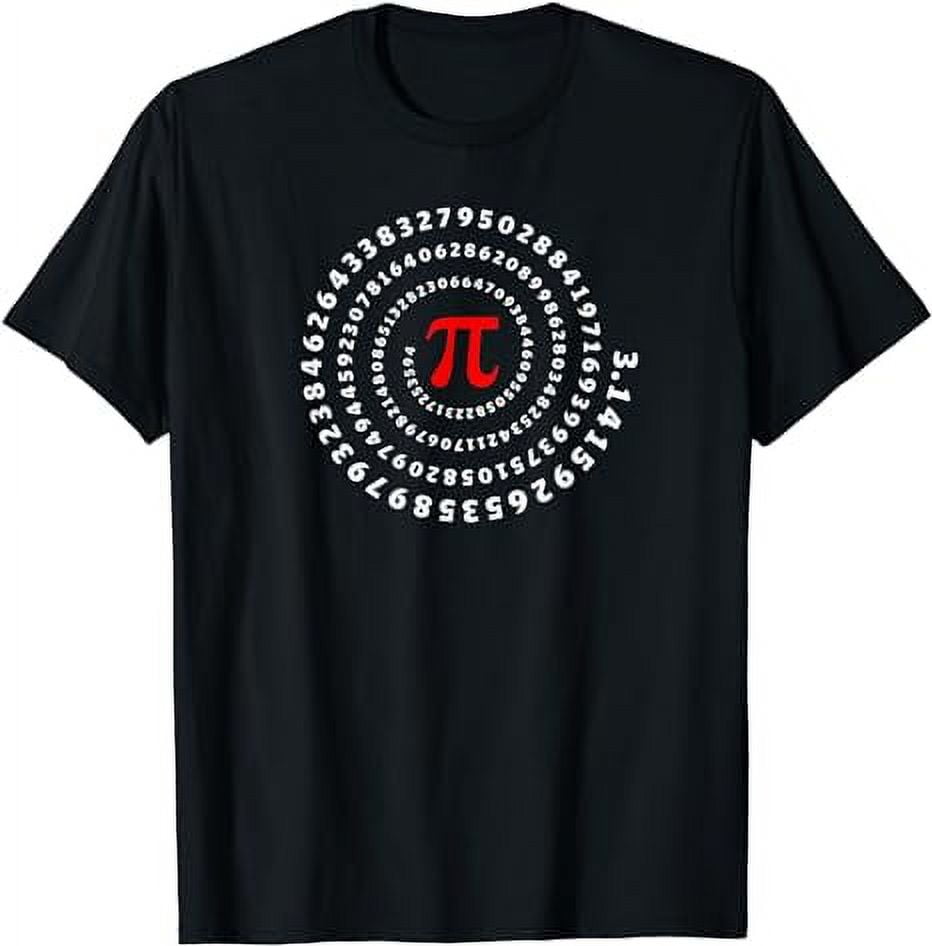 Pi, Spiral Symbol, Math, Infinity, Irrational Number, Pi day T-Shirt ...