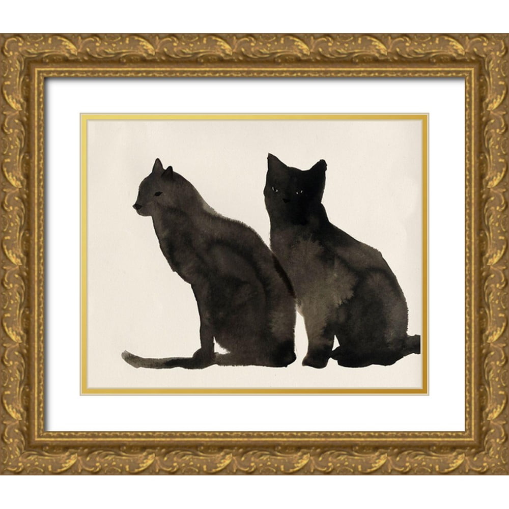 Pi Studio 14x12 Gold Ornate Wood Framed with Double Matting Museum Art ...