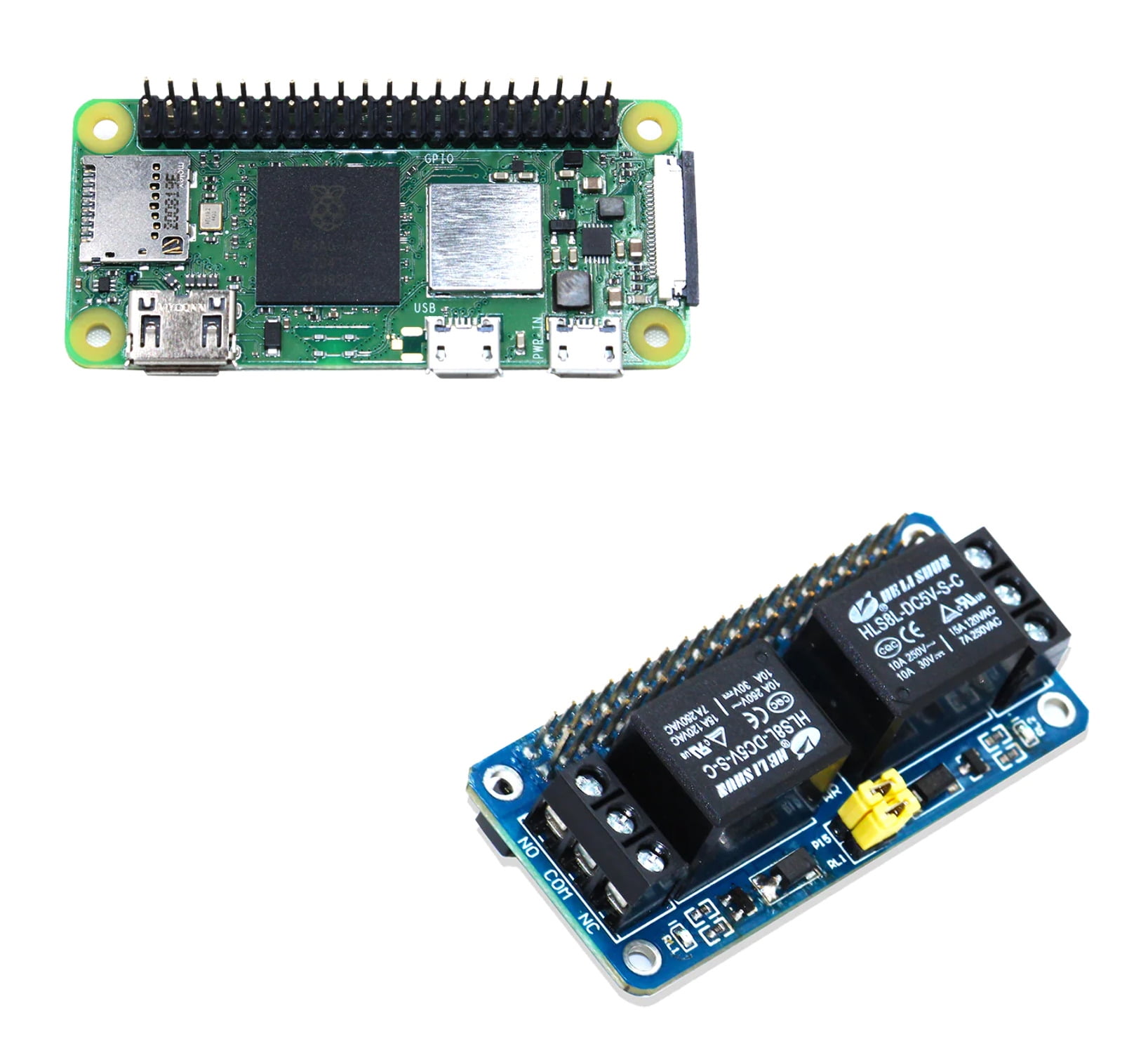 Pi Zero 2 with Zero Relay Combo - Walmart.com