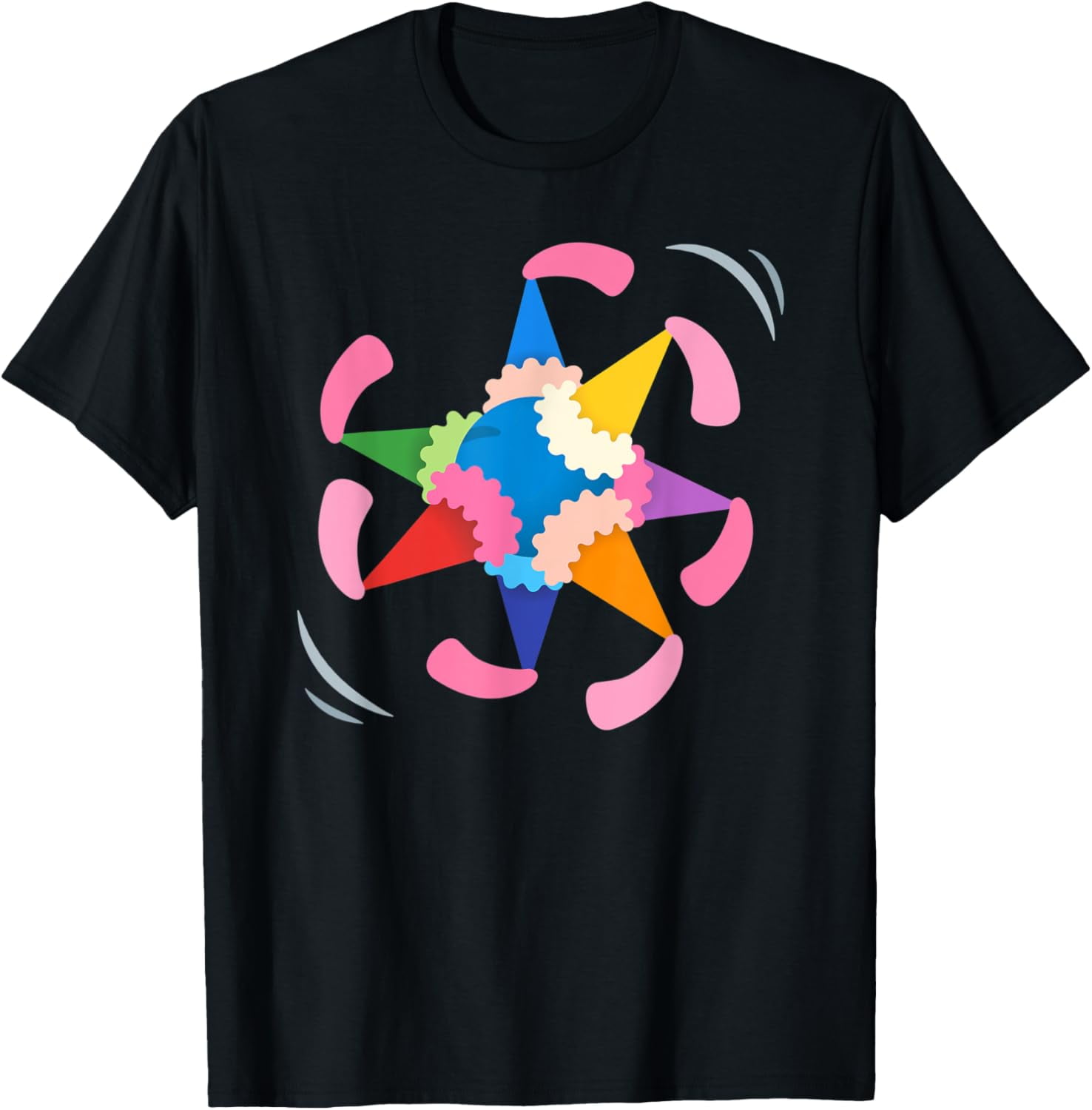 Pi?ata Costume T-Shirt men and women can wear, black, white, gifts ...