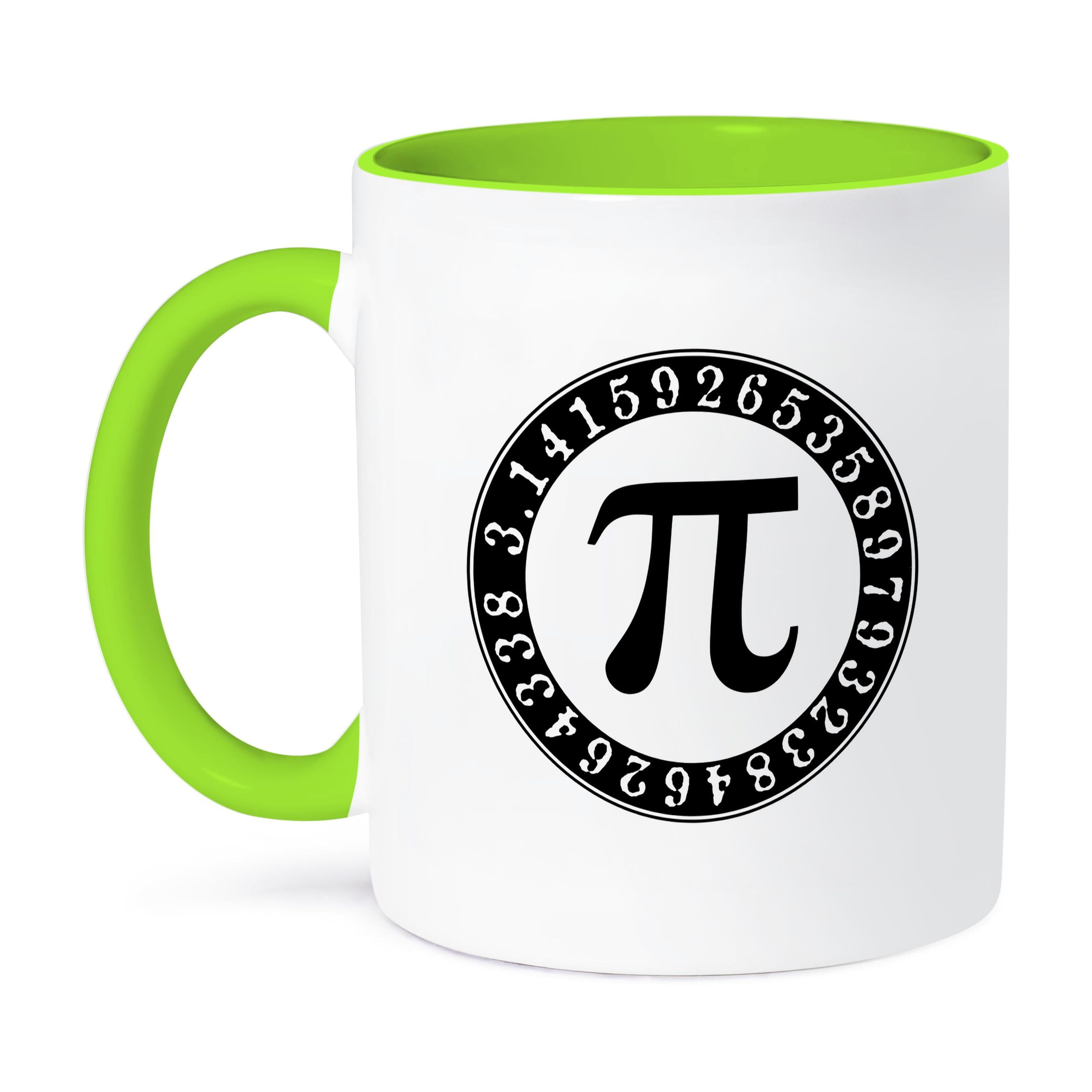 3dRose, Pi symbol circle with number to 26 decimal places - black and ...