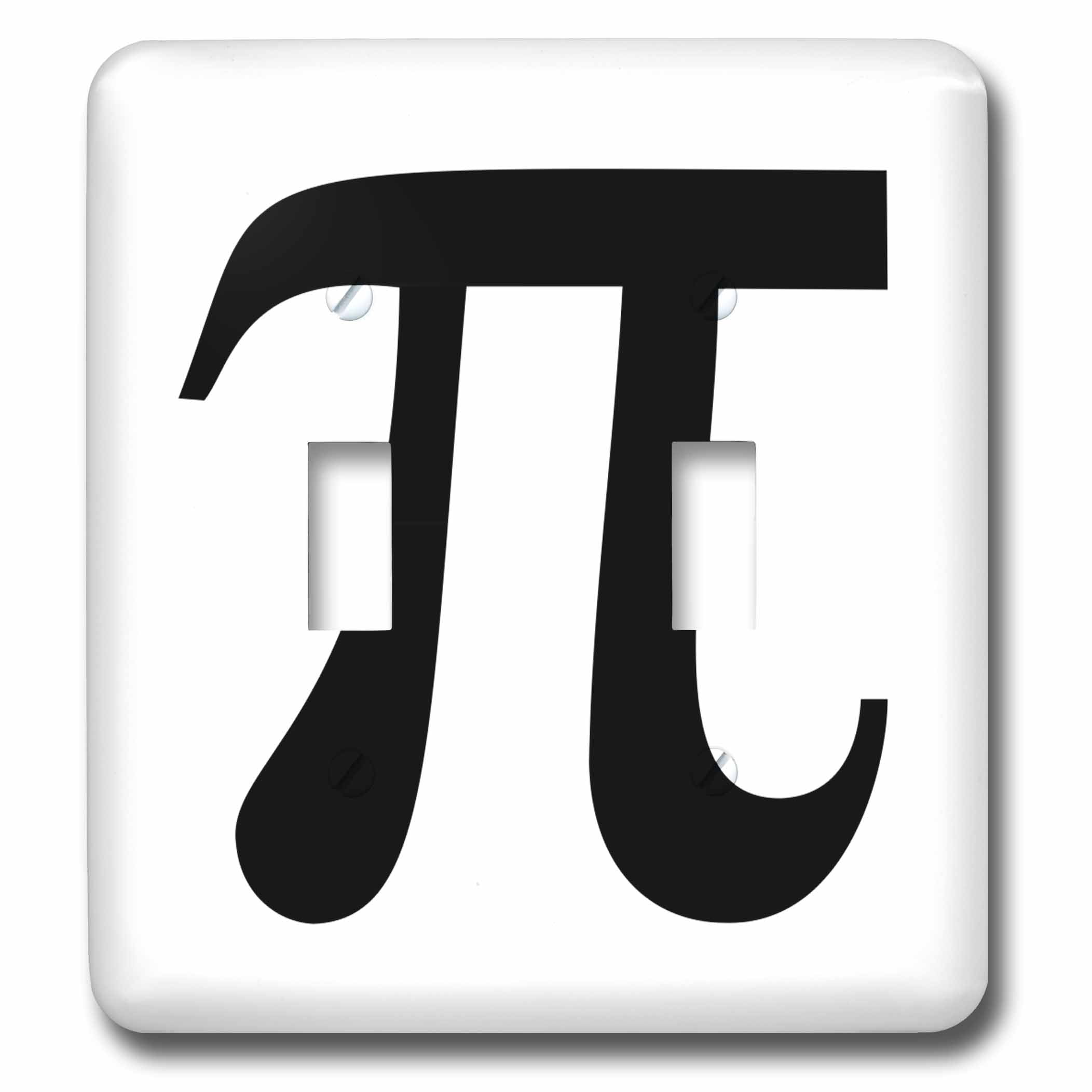 3dRose, Pi symbol math sign. Mathematical black and white mathematics ...