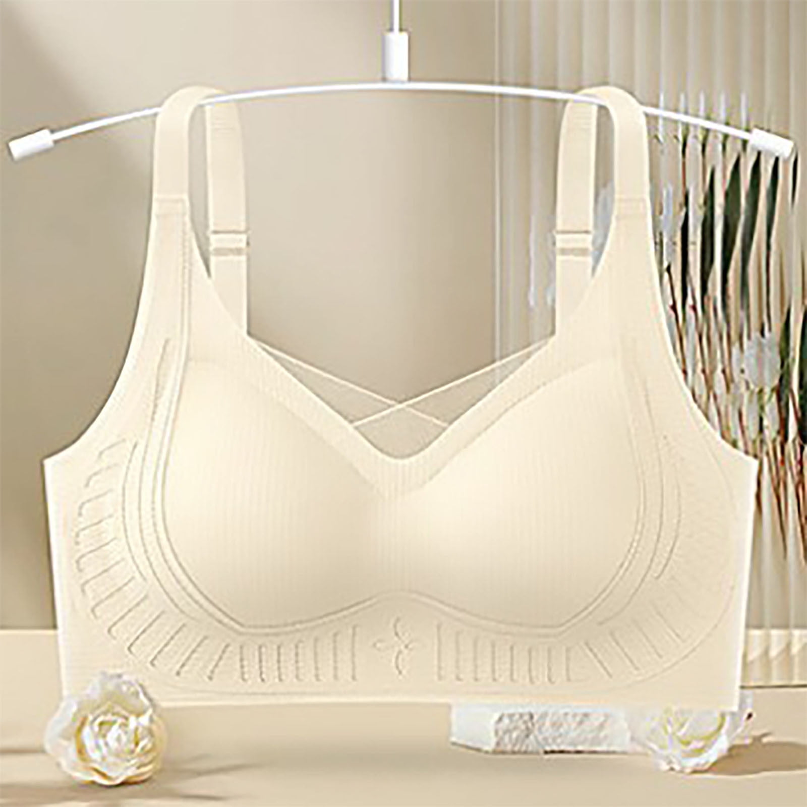 PiGOGI Fashion Women's Lifting Bra - Comfortable Everyday Bralette ...