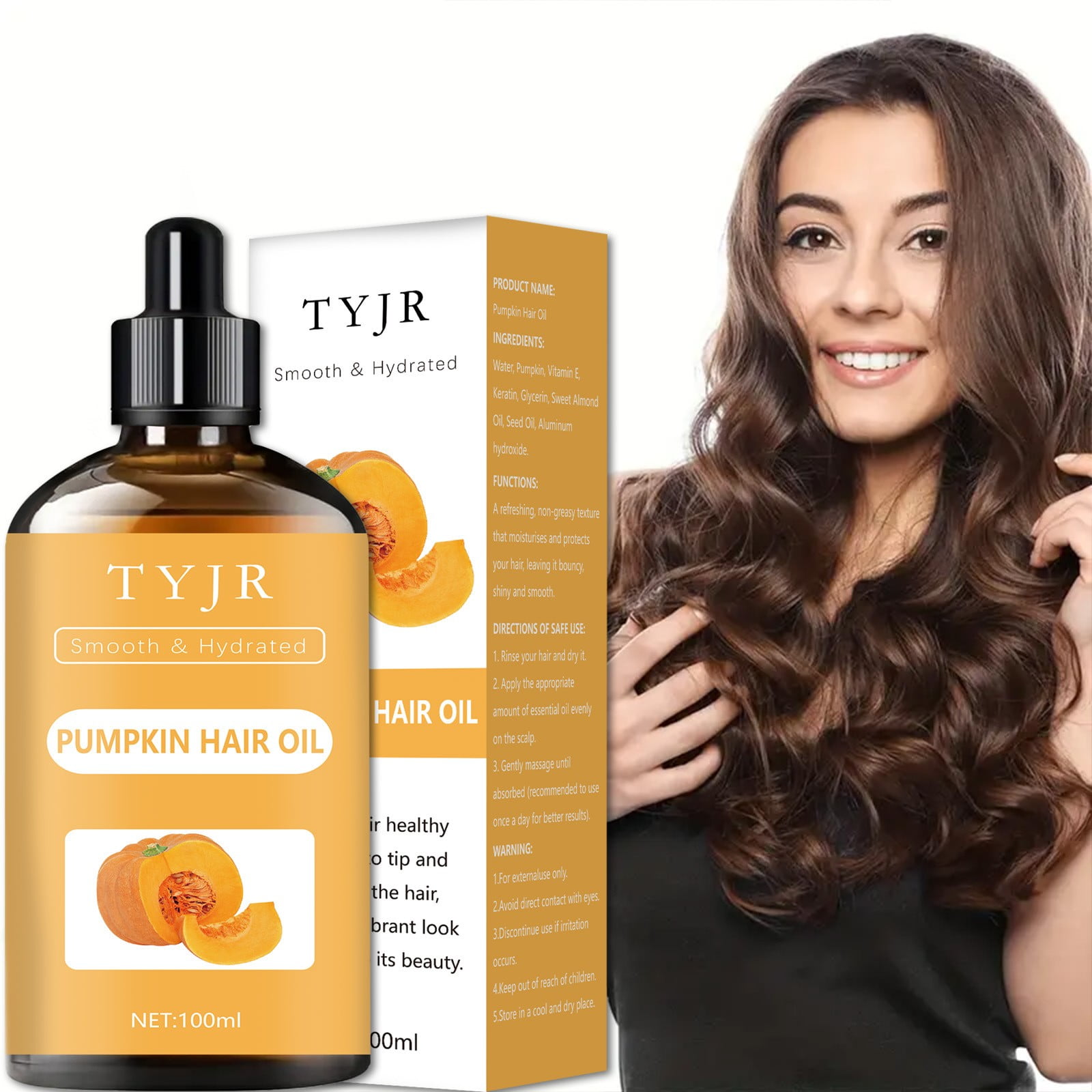 PiGOGI Pumpkin Seed Oil for Scalp Care - 100ml Gentle and Nourishing ...