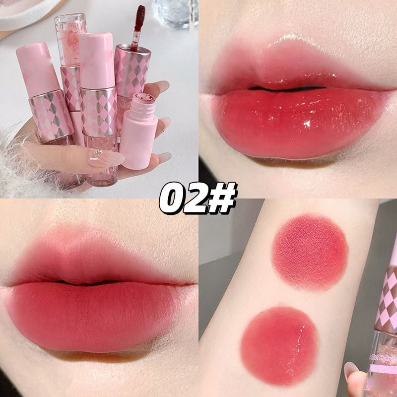 PiGOGI Velvet Mist Moisturizing Double Headed Lip Glazes Light Water ...