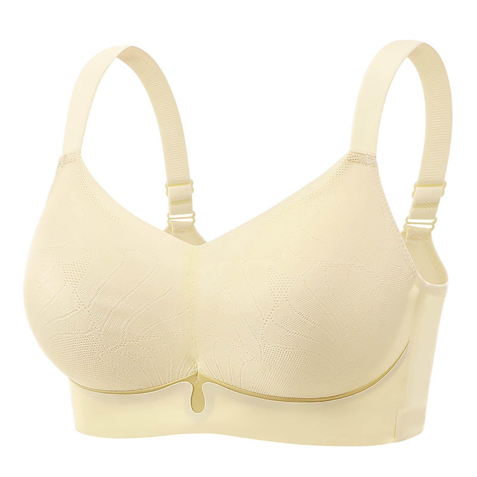 PiGOGI Women's Plus Size Bra Cover - Beautiful Back Gathered Lace ...