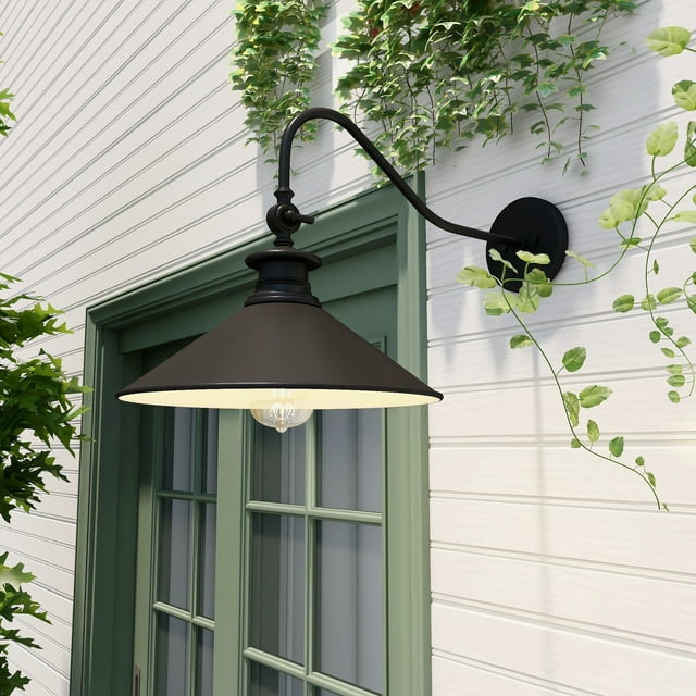 Pia Ricco 1 Light Matte Black Finish Outdoor Barn Light - Walmart.com Pia Ricco 1 Light Matte Black Finish Outdoor Barn Light - Walmart.com