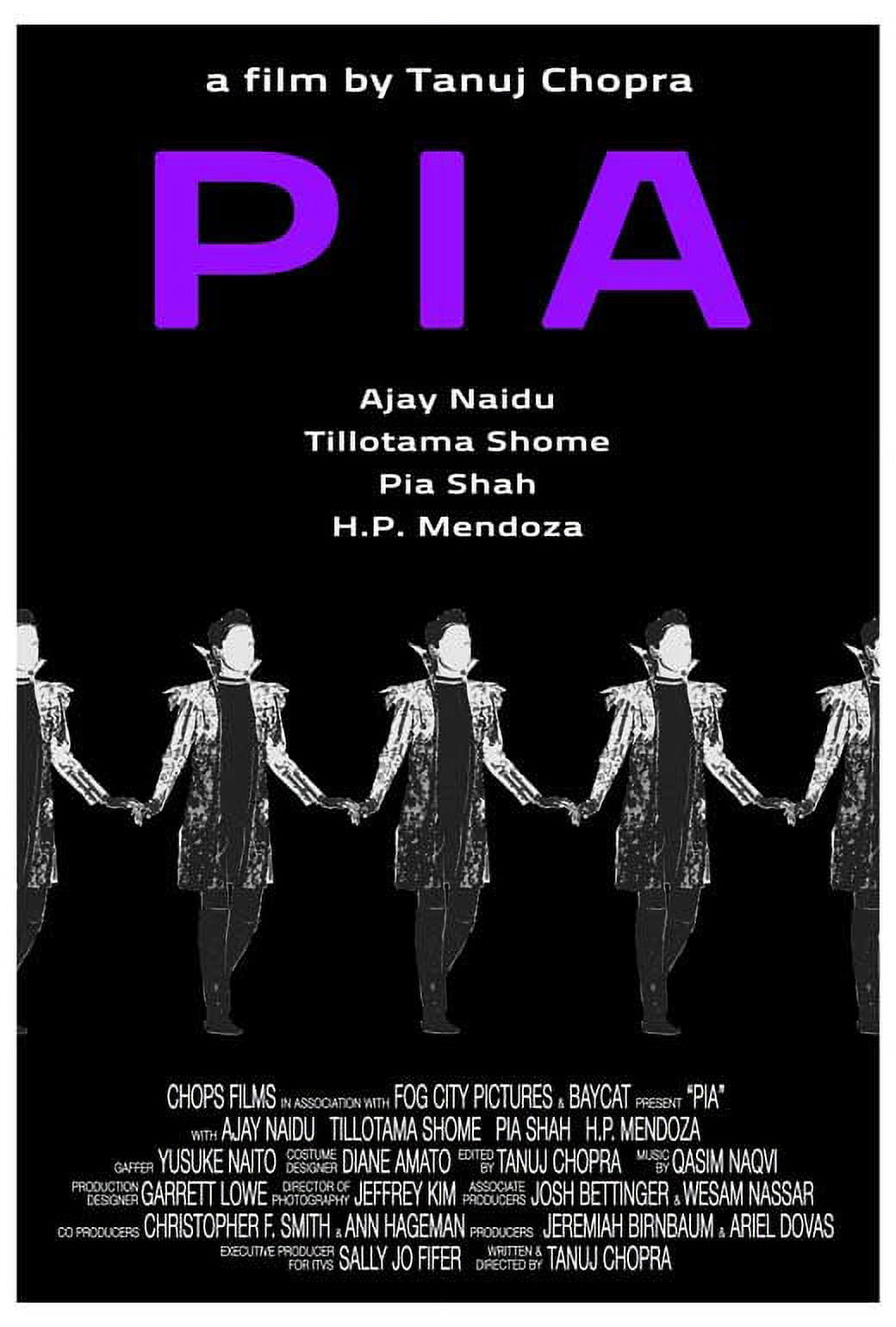 Pia - movie POSTER (Style C) (11" x 17") (2010) - Walmart.com