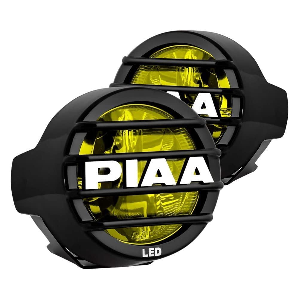Piaa 22-05370 LP530 Yellow CM31 3.5-Inch SAE Compliant LED Ion Fog ...