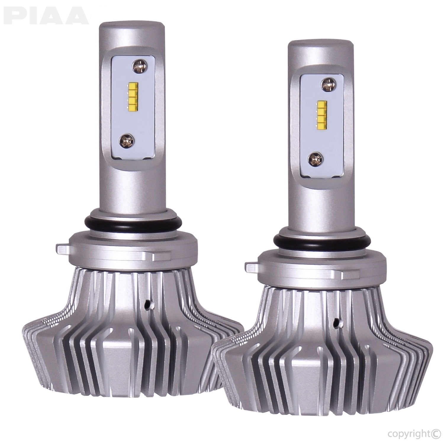 Piaa 24-17596 4K All Weather Led Bulb Twin Pack 9006 - Walmart.com