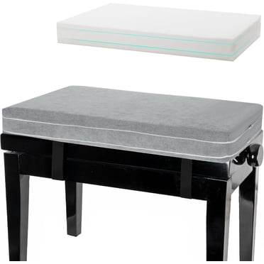 The Gripper Non-Slip Tufted Bench Cushion for Indoor Furniture ...