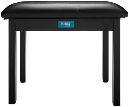 Piano Bench with Storage - Adjustable Keyboard Bench Seat with Leg ...