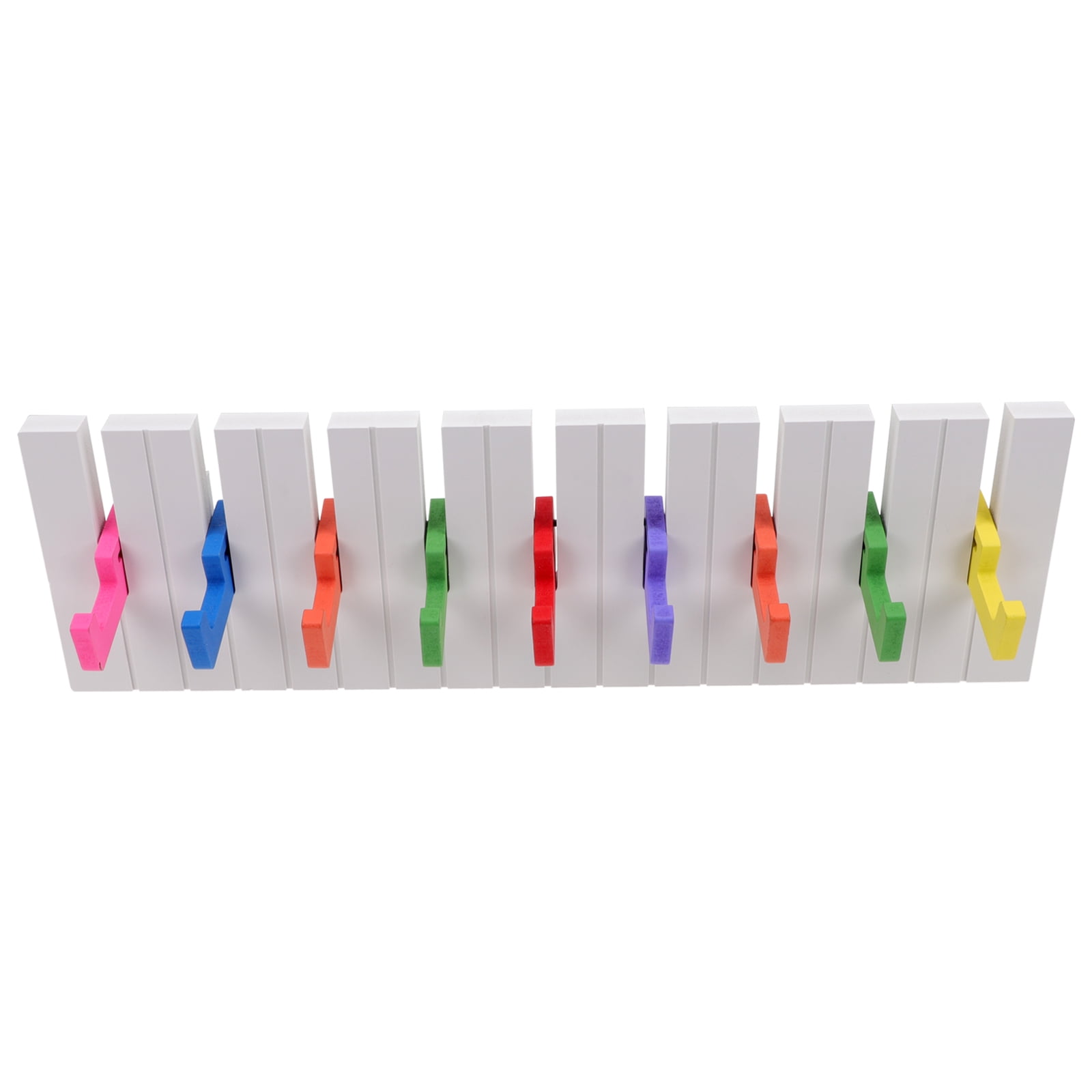 Piano Key Hook Coat Hanger Hanging Racks Colorful - Walmart.com