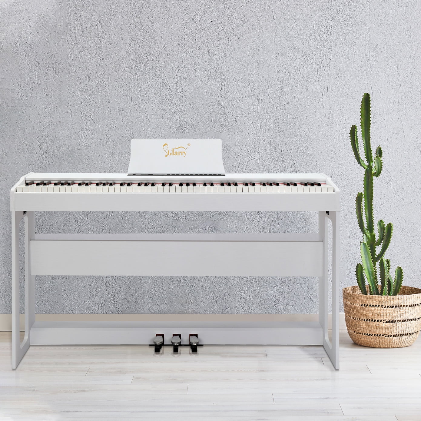 Piano Keyboard for Beginners, 104 88 Keys Full Weighted Keyboards ...