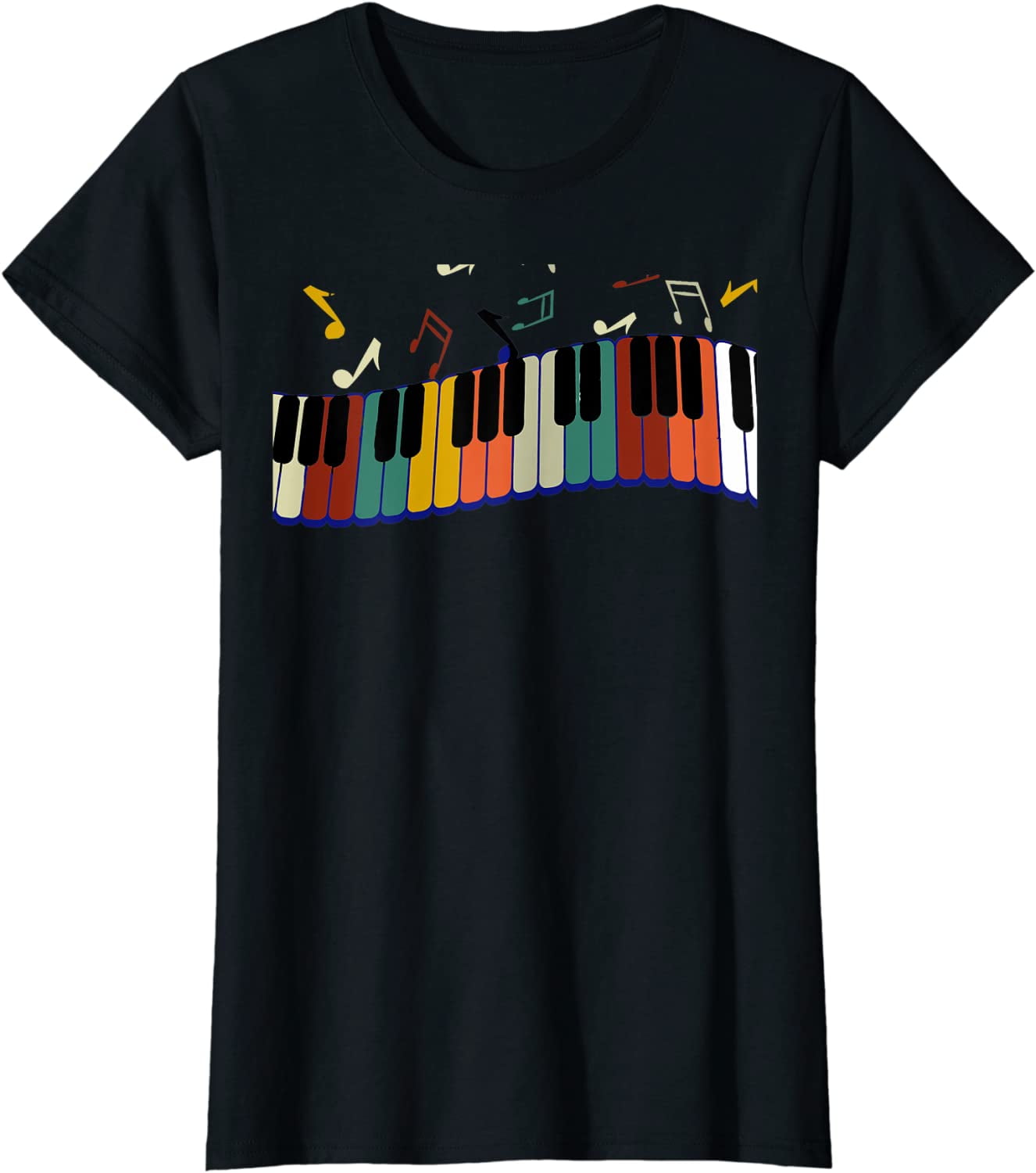 Piano Keyboard For Piano Player Keyboardist T-Shirt - Walmart.com