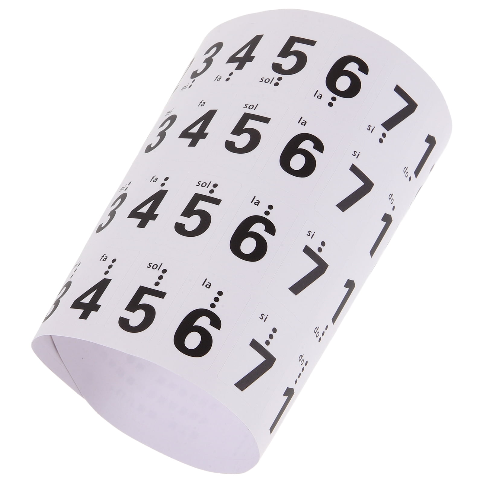 Piano Keyboard Sticker White Piano Piano Stickers for Keys Musical ...
