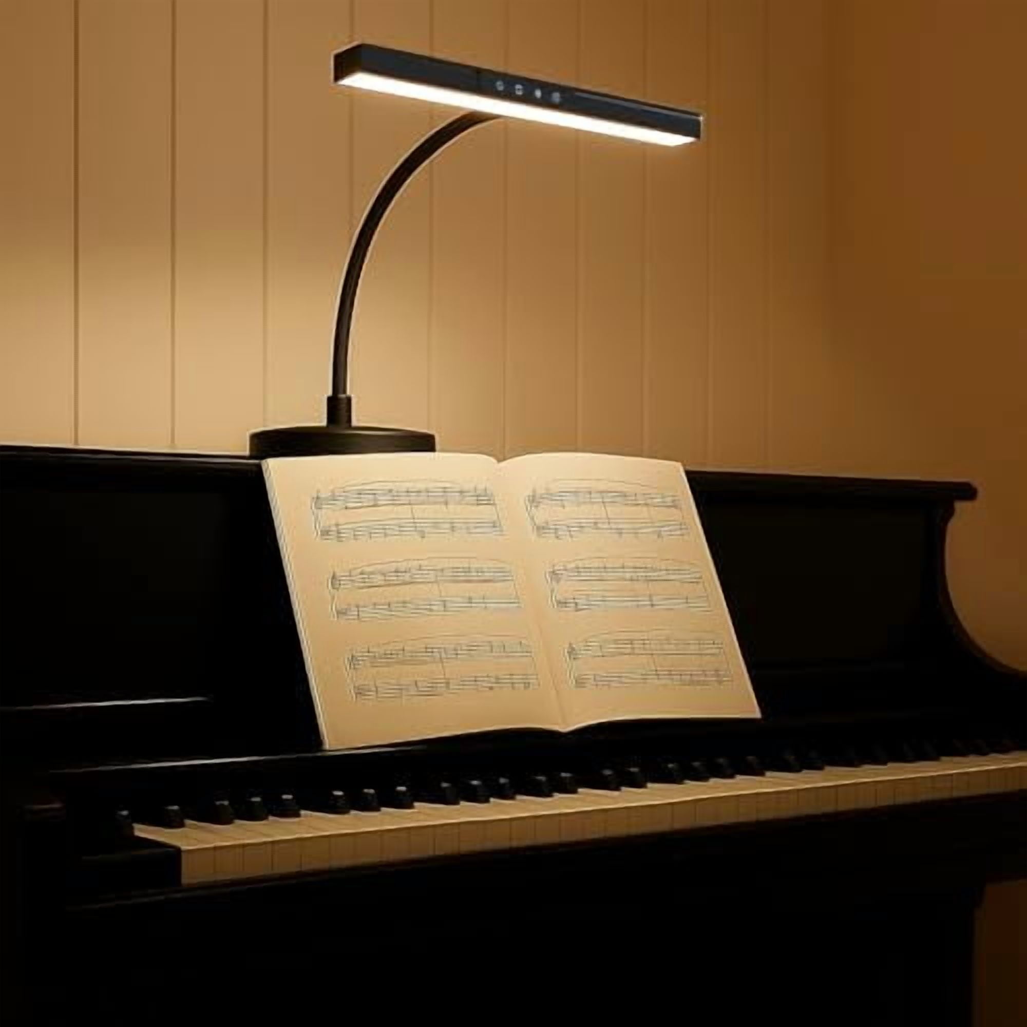 Piano Light for Upright Piano,Wide Illumination Covering Music Sheet 88 ...