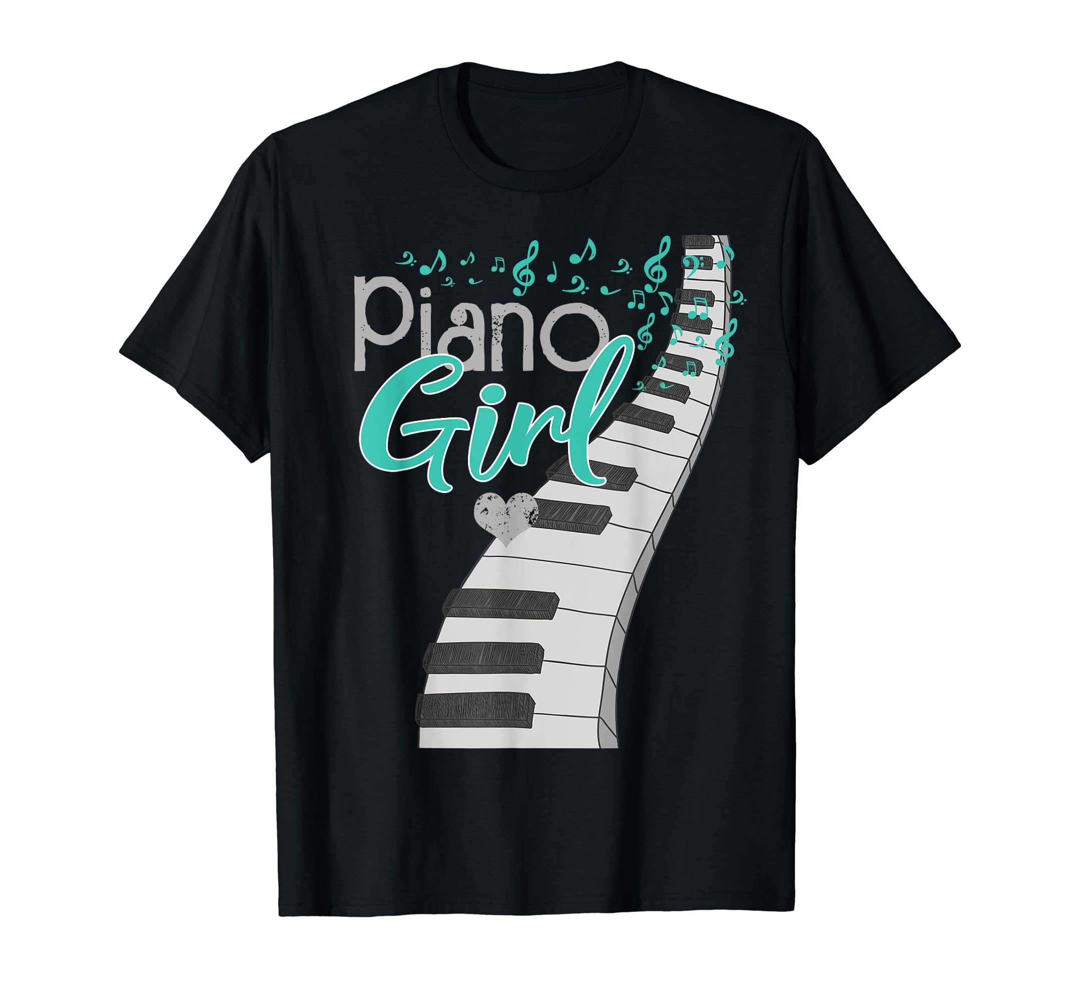 Piano Player Lover Kids Pianist Girls Piano Music Men Vintage T-Shirt ...