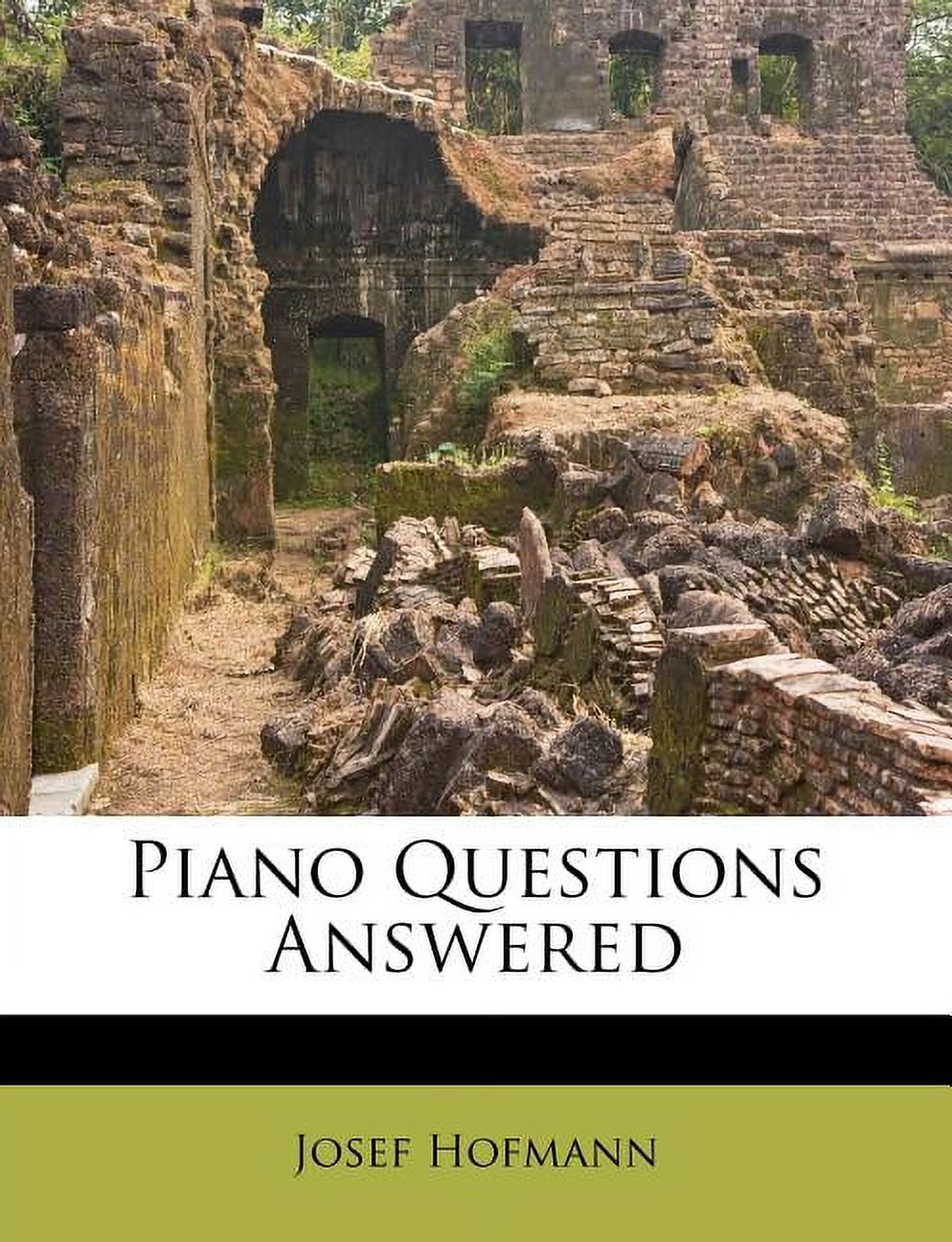 Piano Questions Answered - Walmart.com