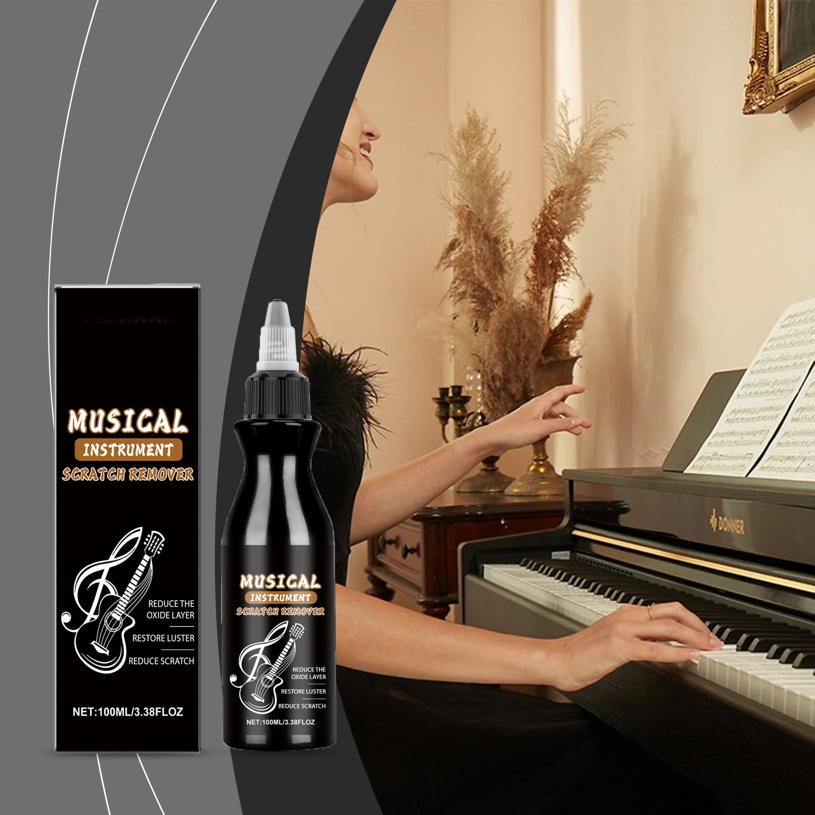 Piano Scratch Remover,Easy Scratch and Swirl Remover,Piano Scratch ...