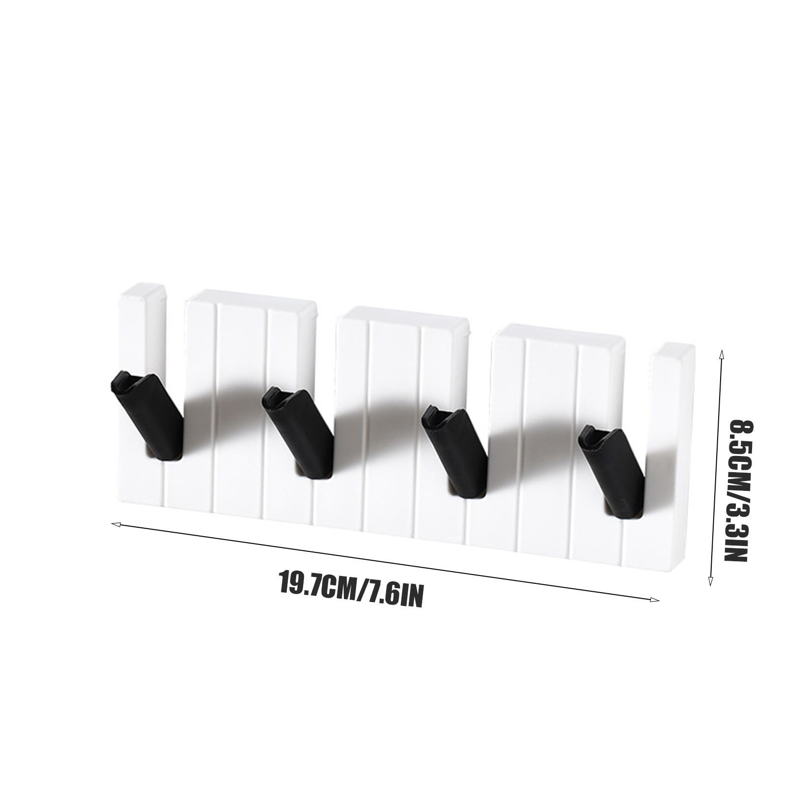 Piano Shaped Key Holder Wall Decor - Decorative Key Organizer with ...