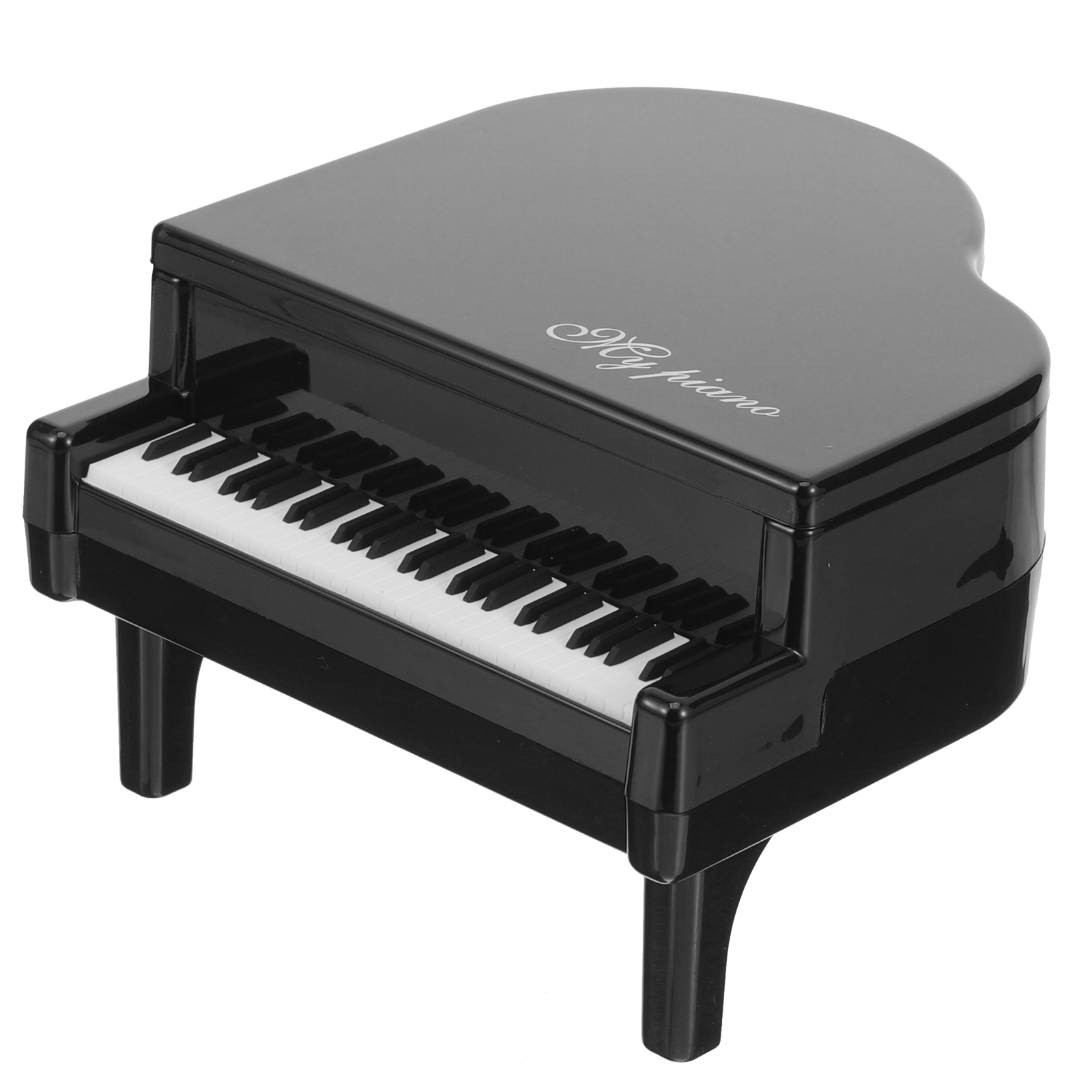 Piano Shaped Money Pot Coin Saving Pot Desktop Small Piano Decor ...