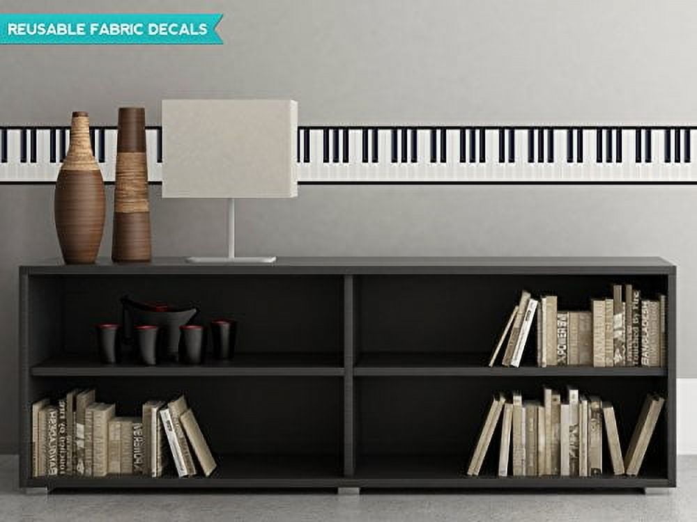 Wall Border Fabric Wall Decal - Set of Two 25" X 7" Sections ...