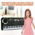 Kids' Electric Keyboard Piano with Microphone, 61 Keys, Dual Speakers ...