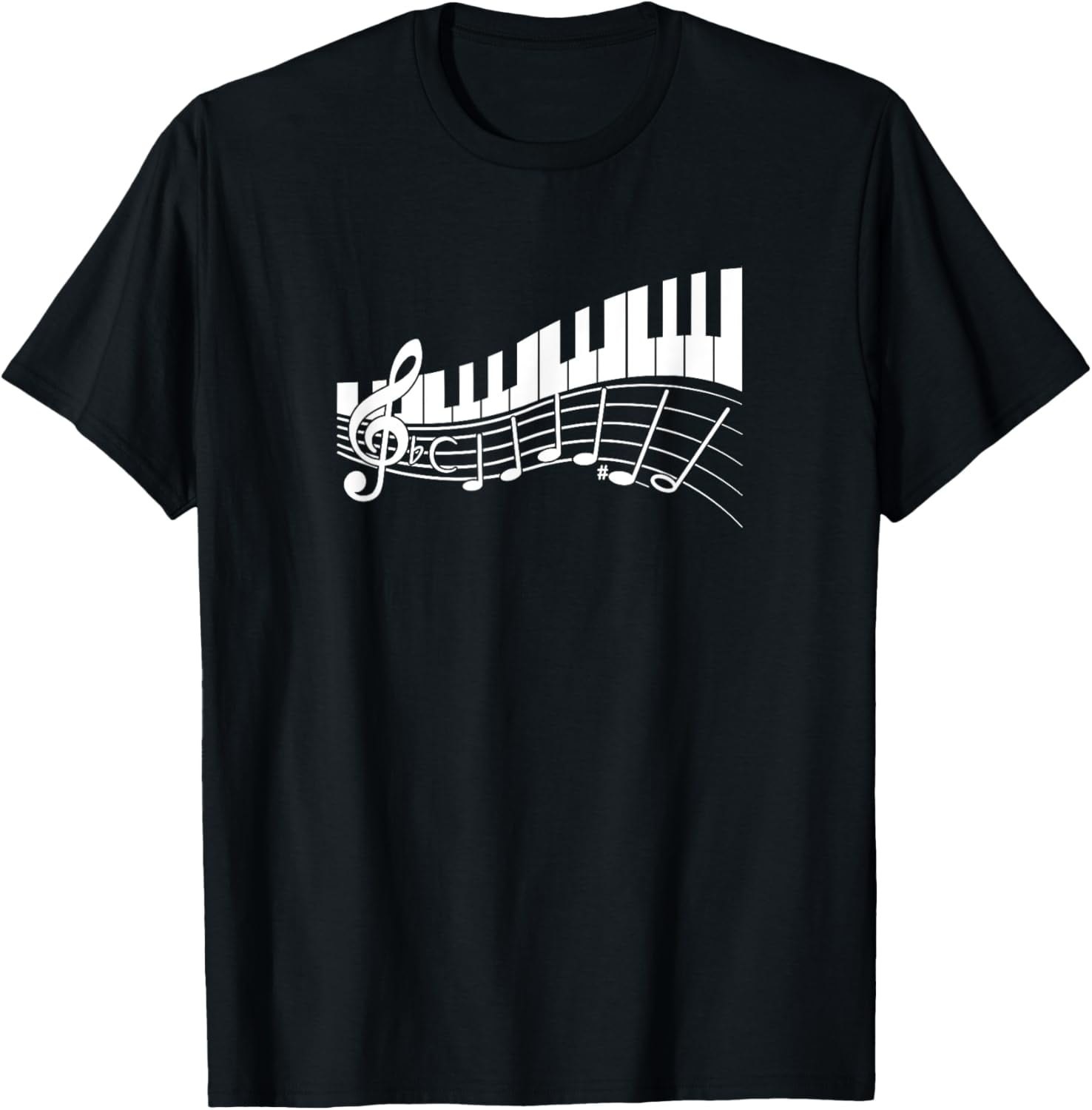 Piano sheet music notes and piano keys T-Shirt-S - Walmart.com Piano sheet music notes and piano keys T-Shirt-S - Walmart.com