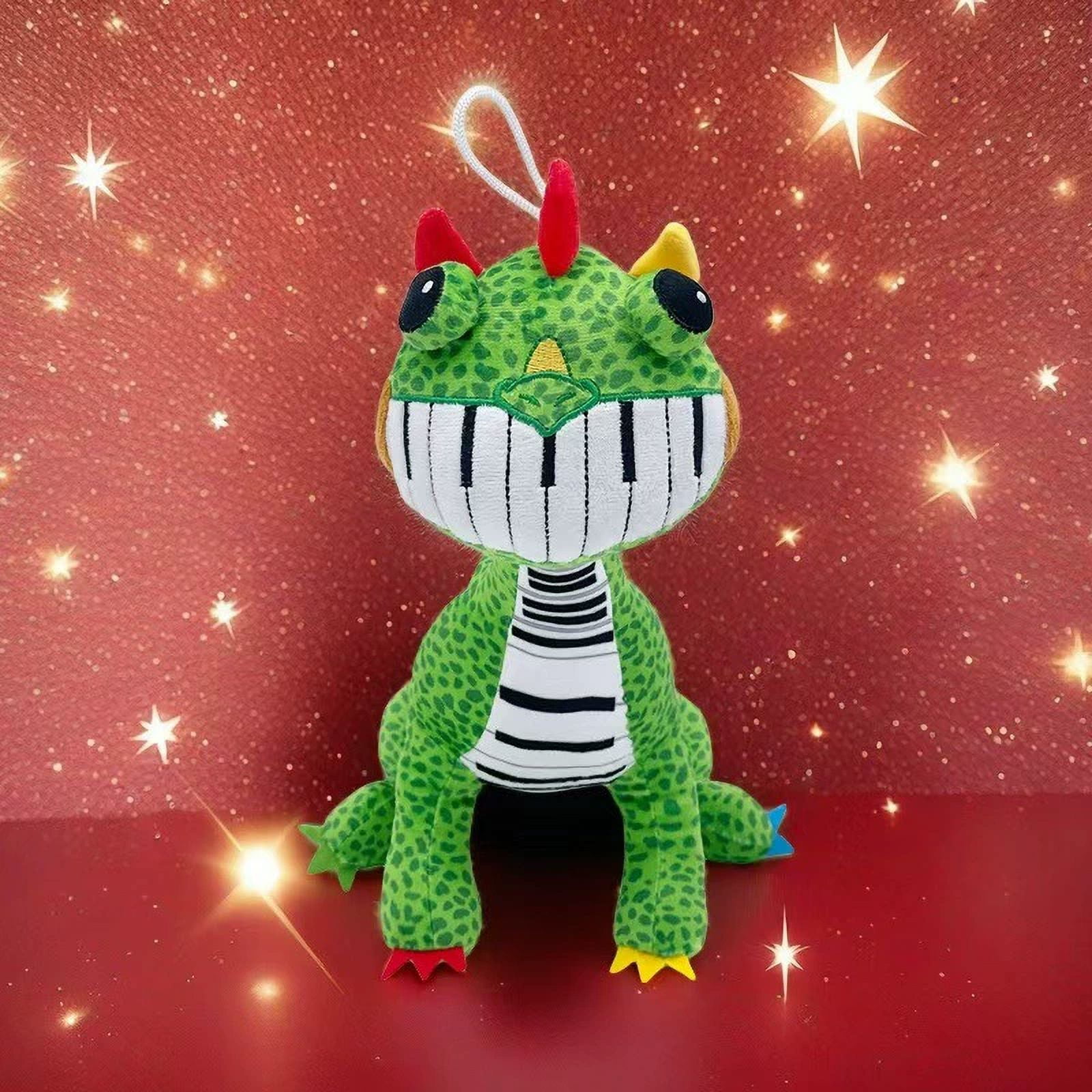 Pianosaurus Plush Nightmare Critters Green Dinosaur Stuffed Doll Anime ...