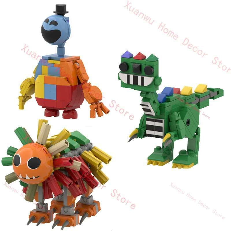 Pianosaurus Yarnaby Bricks Doey The Doughmanaction Building Blocks Desk Decoration Action Figure ...