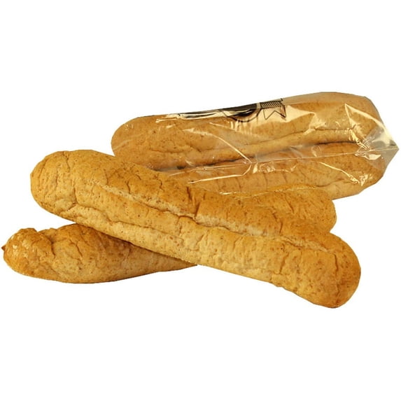 Piantedosi Fully Baked Sliced Wheat Sub Bun Roll, 12 inch - 6 count per ...