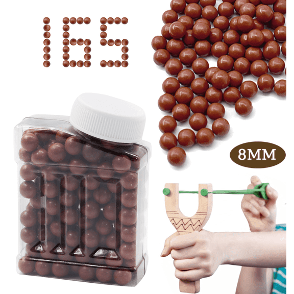 DAC 3/8" Clay Slingshot Ammo 1500ct (Model 38998) - Walmart.com