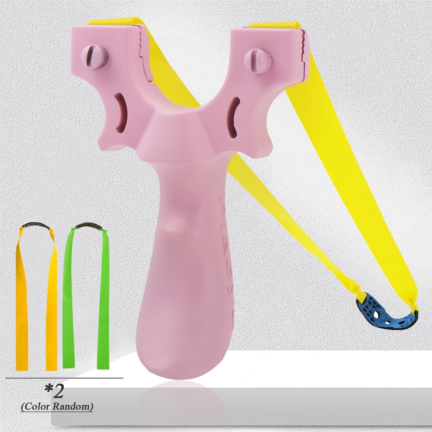 Piaoyu High-quality Resin Slingshot Set with Powerful Shooting and High Elasticity Rubber Band ...