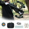 Piaoyu Compound Bow Set for Adults with Steel Balls, Hunting & Shooting ...