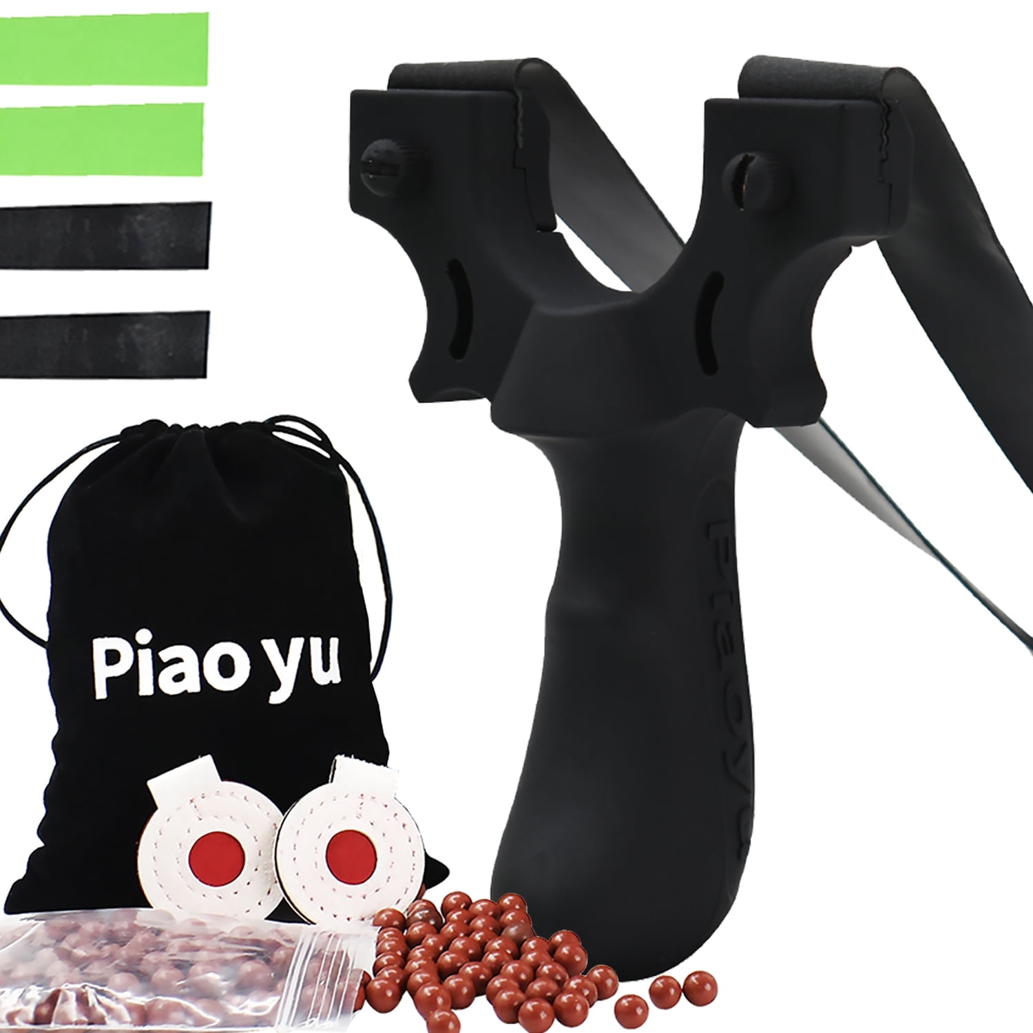 Piaoyu High-quality Resin Slingshot Set, Enlarged Shooting and Hunting ...