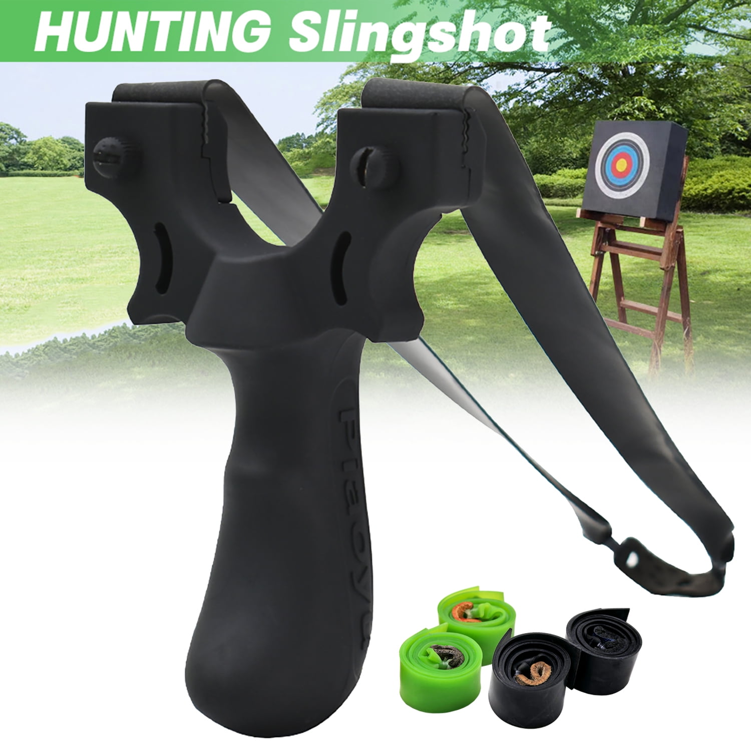 Piaoyu High-quality Resin Slingshot Set, Enlarged Shooting and Hunting ...