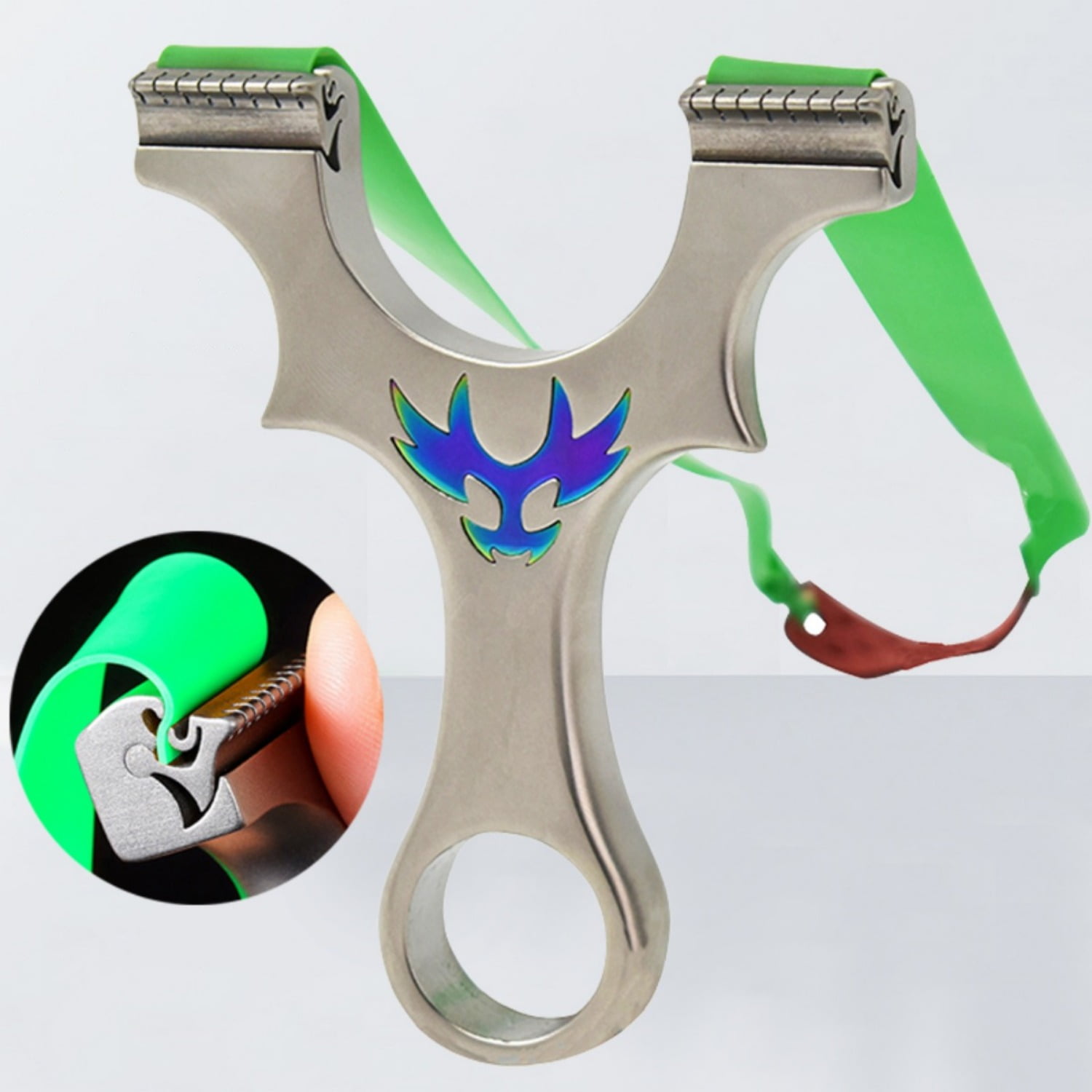 Piaoyu Outdoor Stainless Steel Dragon Tooth Hunting Slingshot Outdoor ...