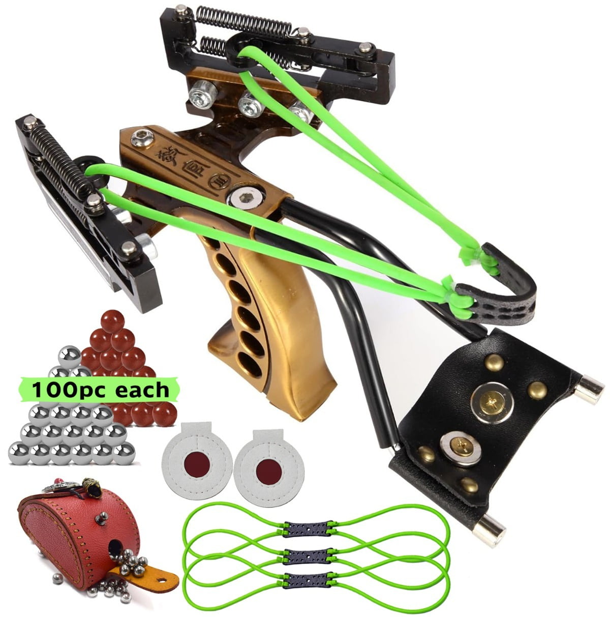 Piaoyu Professional Hunting Heavy Slingshot, Adult Outdoor Stainless ...