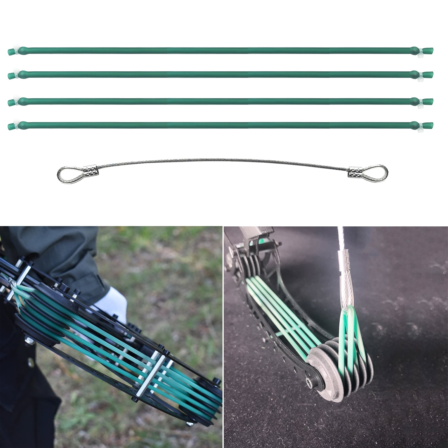 Piaoyu Rubber Bands and Steel Wire Bowstrings Are Suitable for Weilong ...