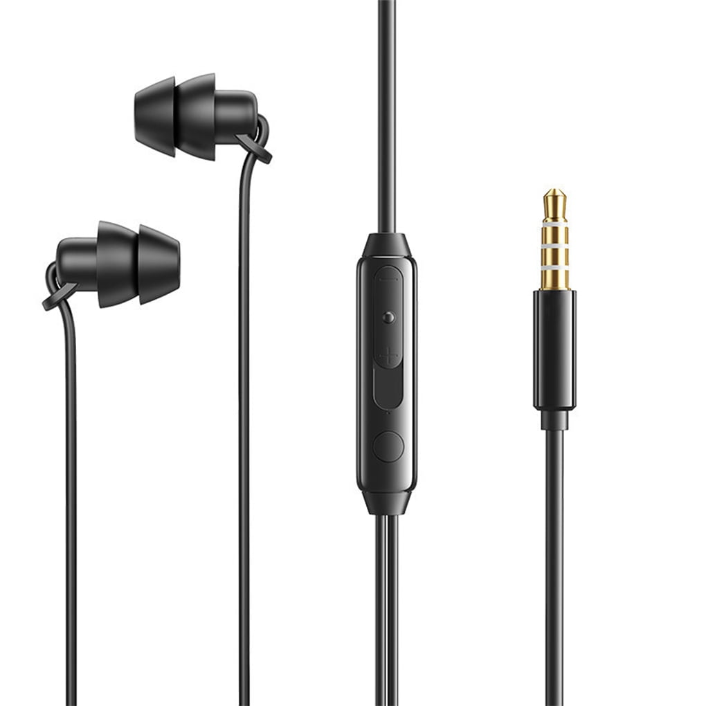 Piartly Anti-noise Sleeping Headphone Button Control Headsets In-ear ...