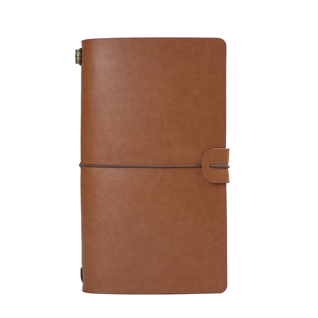 Piartly Classic Leather Notebook A6 Vintage Style Diary Journal with ...