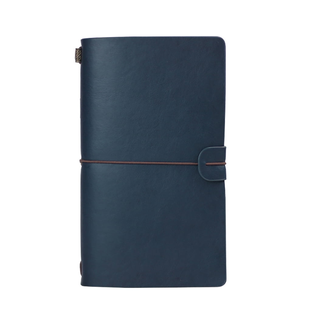 Piartly Classic Leather Notebook A6 Vintage Style Diary Journal with ...