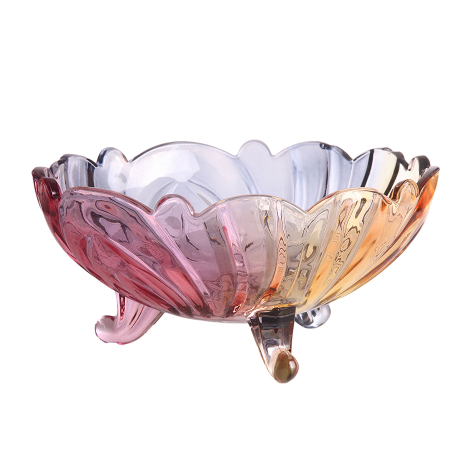 Piartly Crystal Glass Fruit Bowl Versatile Addition To Dining Table ...