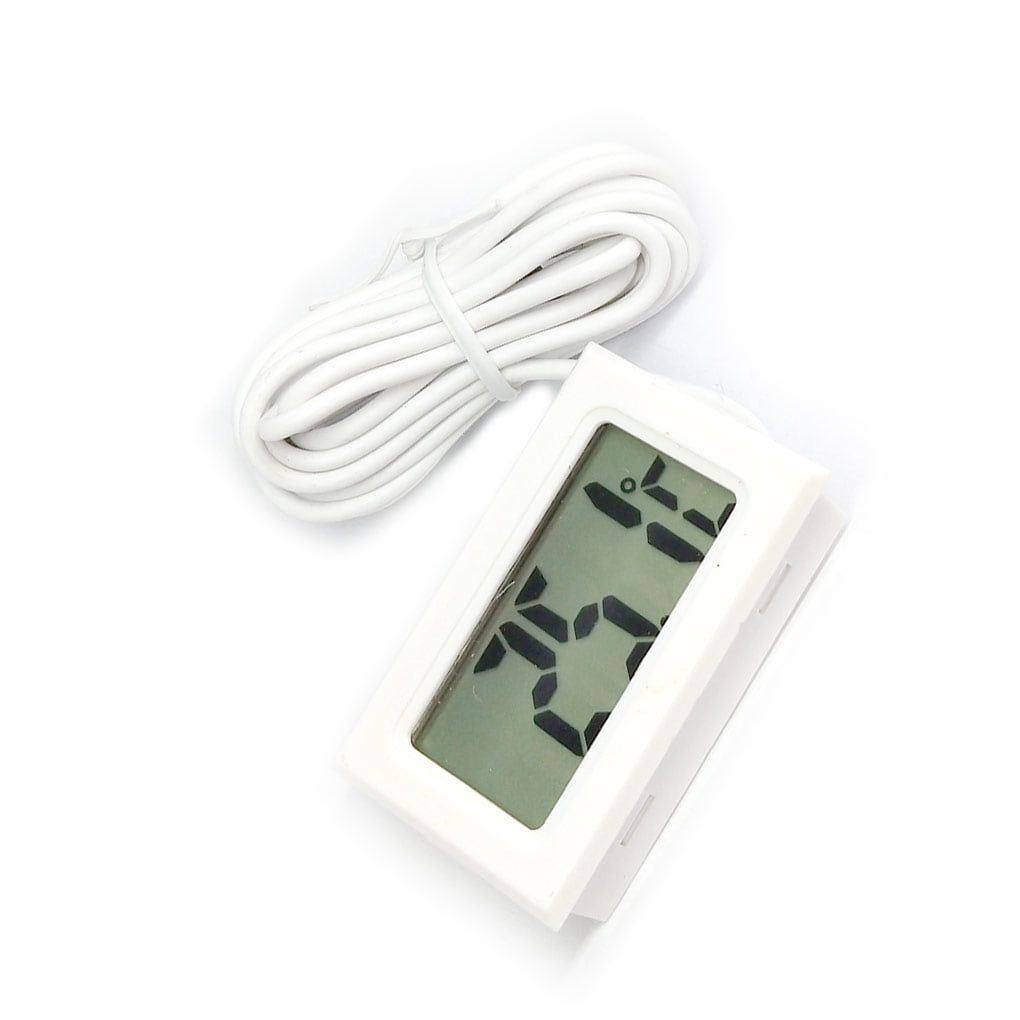 Piartly Digital Thermometer Probe Temperature Humidity Meter LCD ...